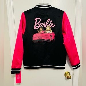 Barbie | Jackets & Coats | Barbie Varsity Jacket Youth Size Xxl 8 ...